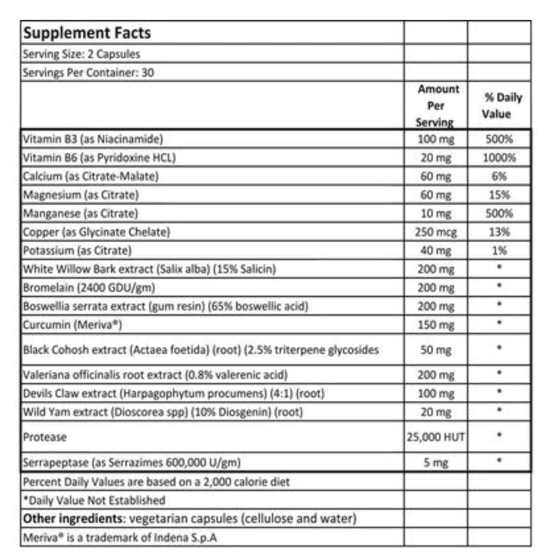 MSI Support(90 caps)(Formerly Musculoskeletal Injury™) – Chambers ...