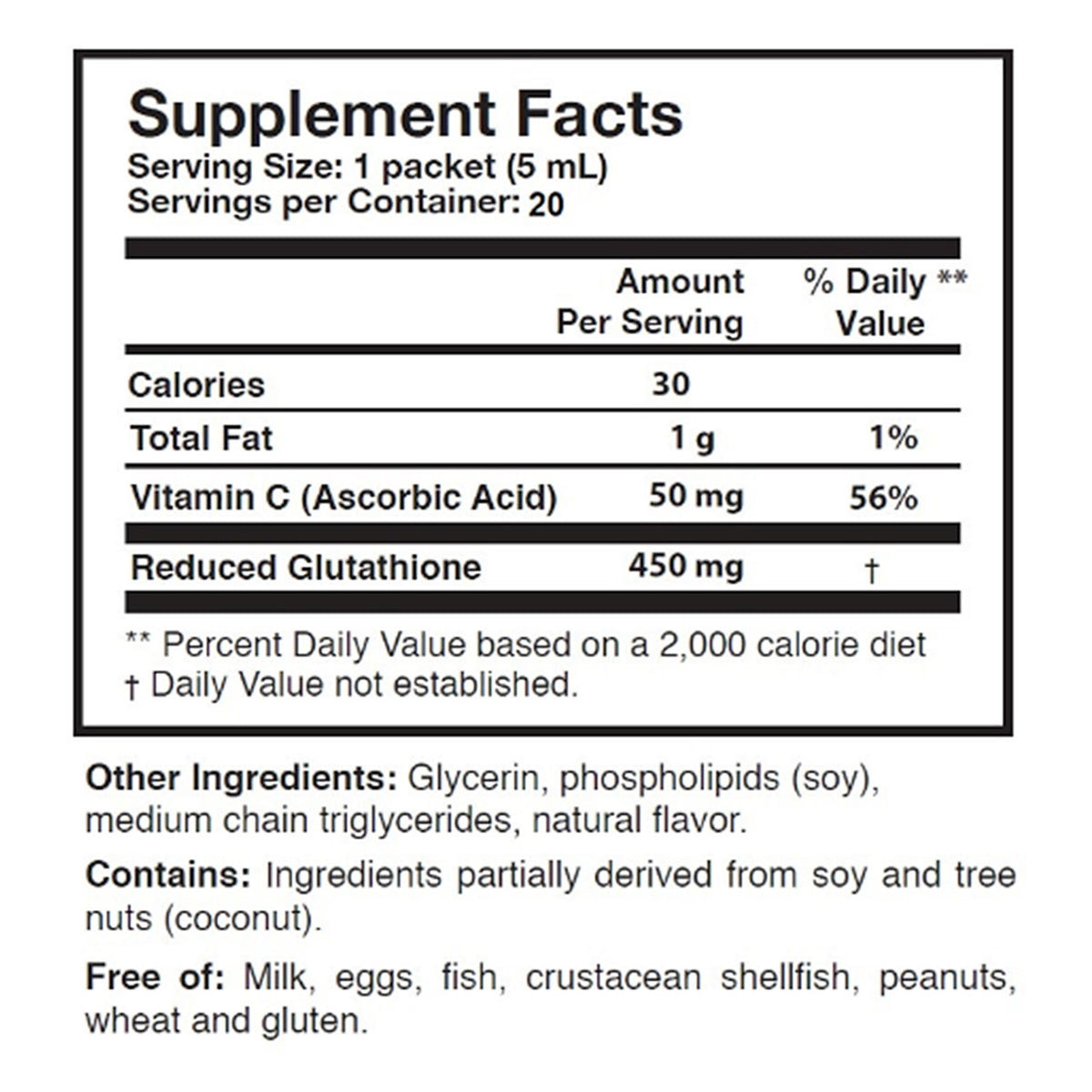 Tri-Fortify Orange Liposomal Glutathione by Researched Nutritionals ...